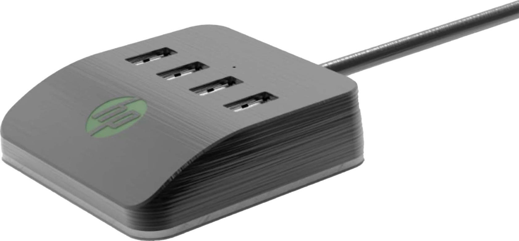 USB hub Hewlett-Packard DHC-CT120, 4 porta USB 3.0, me ndricim, i zi ...
