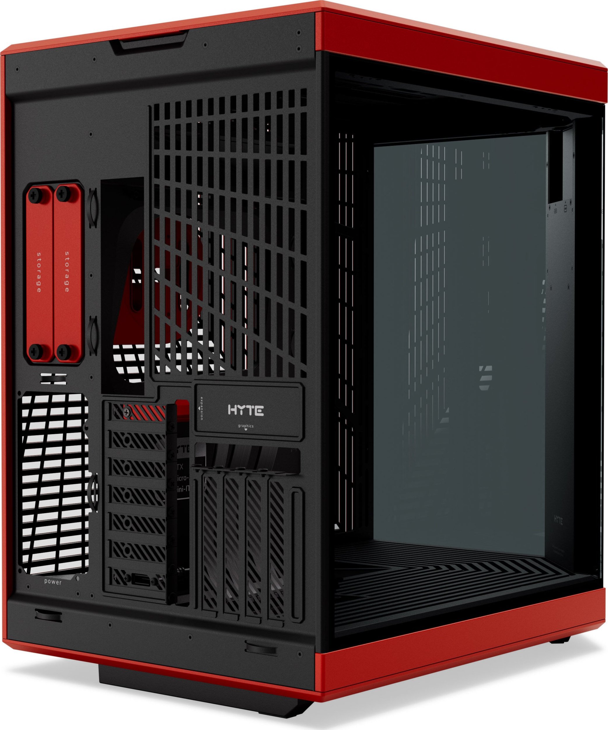 Kuti kompjuteri HYTE Y70 Touch, mid tower, xham i temperuar, black ...