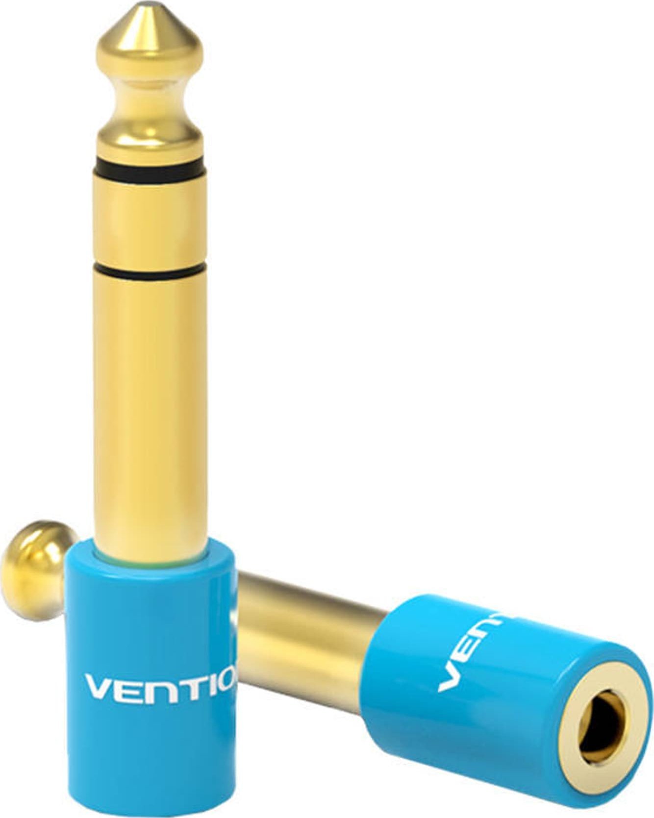 Adapter audio Vention, 6.3mm jack mashkull ne 3.5mm femer, blu | Gjirafa50