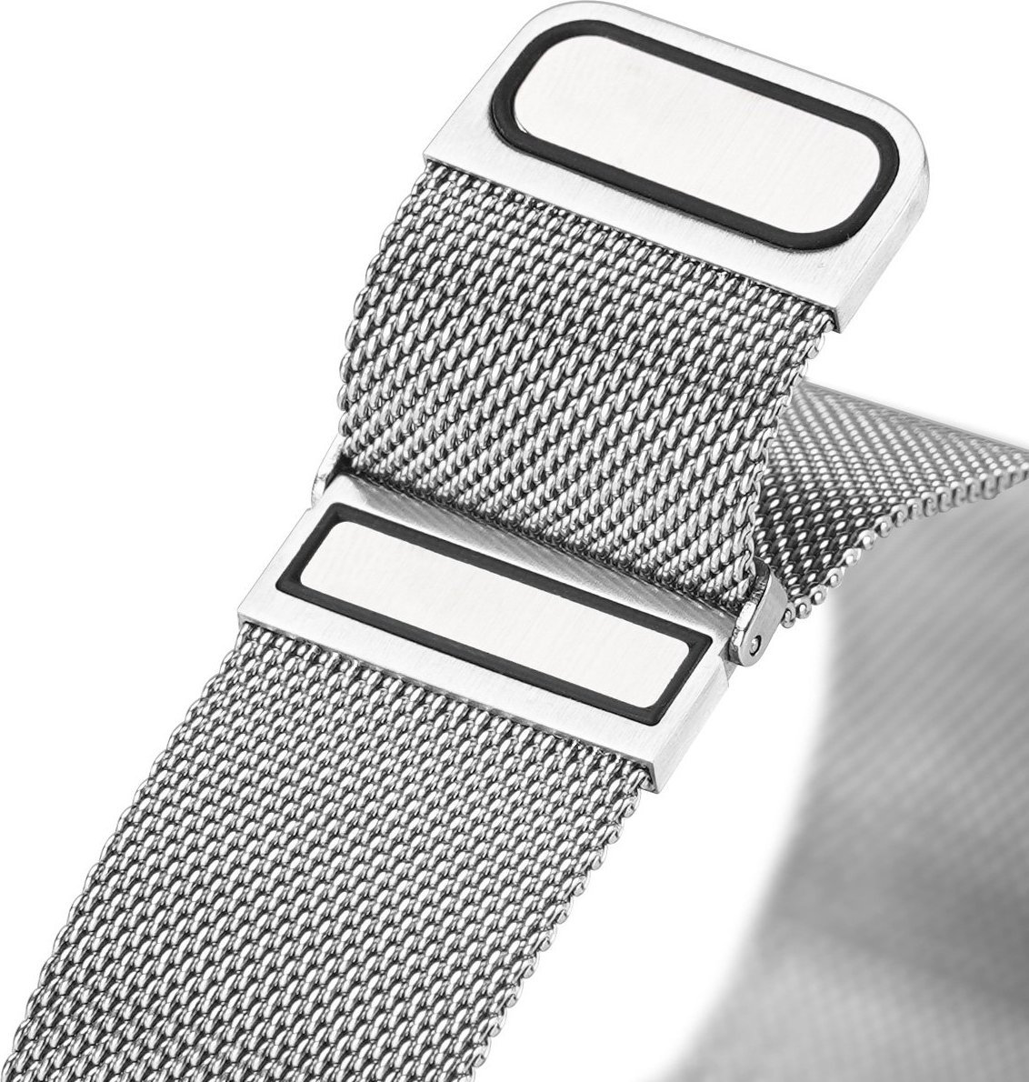 Rrip ore DUX DUCIS Milanese, 20mm, celik inox, argjendte | Gjirafa50